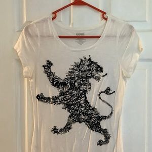 Express | Tops | Express Graphic Tee | Poshmark